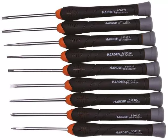 Set de 9 surubelnite de precizie Profesional Harden iun7_262862023 - cel.ro