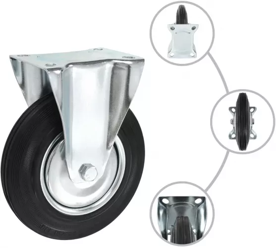 VidaXL Roti fixe 32 buc. 200 mm
