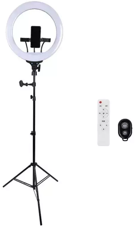 Lampa Circulara SIKS Ring Light LED Make-UP 45cm 18inch Telecomanda Selfie 3 - cel.ro