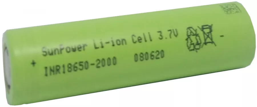 Acumulator Sunpower INR 18650 Li-ion 3.7V 5000 mAh terminal plat la CEL.ro