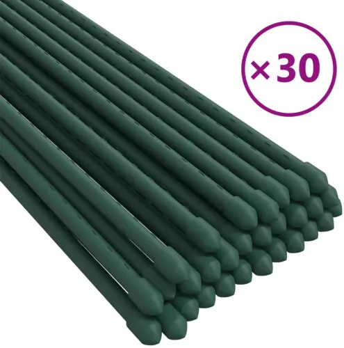 VidaXL Tarusi pentru plante de gradina 30 buc. verde 180 cm otel 319371 ...