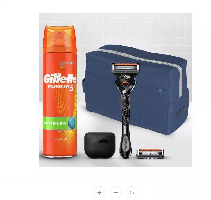 Set Cadou Gillette ProGlide Aparat de ras + 1 Lama de rezerva + Gel de ...