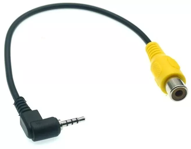 Cablu adaptor interfata camera video Jack 2.5mm - RCA 423264