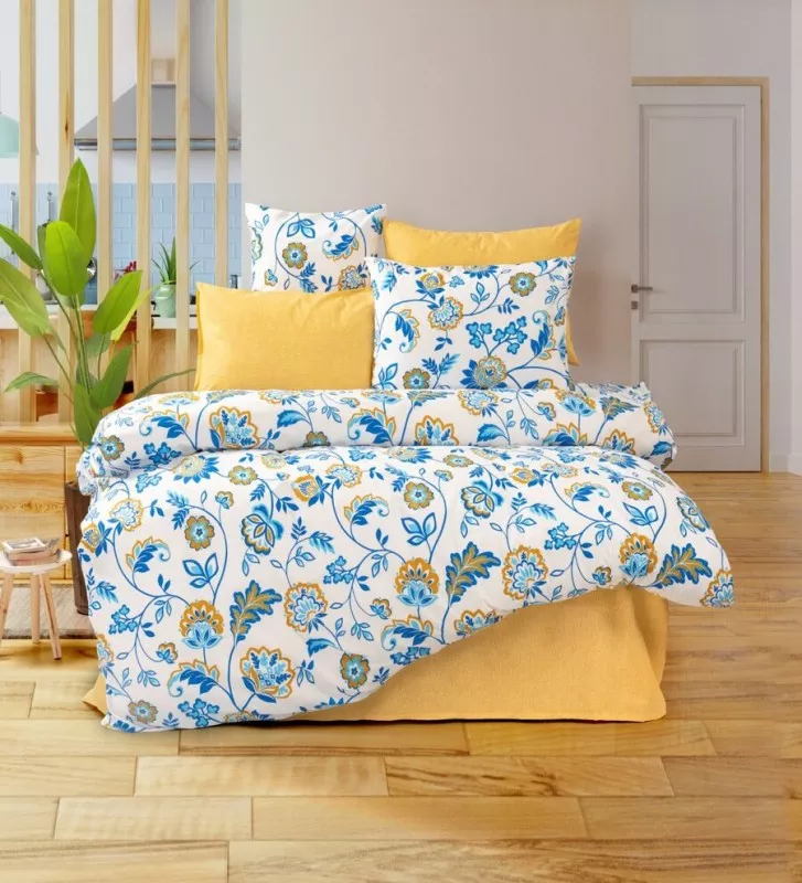 Lenjerie de pat dublu din bumbac ranforce Begenal Sita Domus SITA - cel.ro