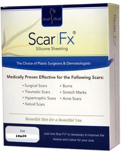 Pansament siliconic cicatrici ScarFix 10x20cm 10408 - cel.ro