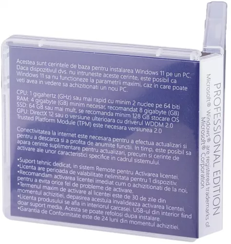 Windows 11 Pro 64 bit Multilanguage OEM USB 3.0