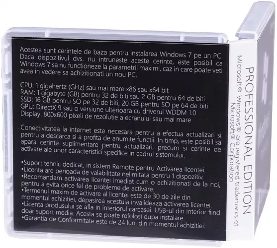 Windows 7 Pro 32/64 bit Multilanguage OEM USB 2.0 la CEL.ro