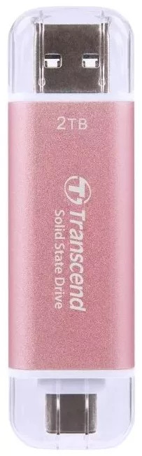 SSD extern 1TB Transcend Esd310 USB 3.0 Type C/A Pink