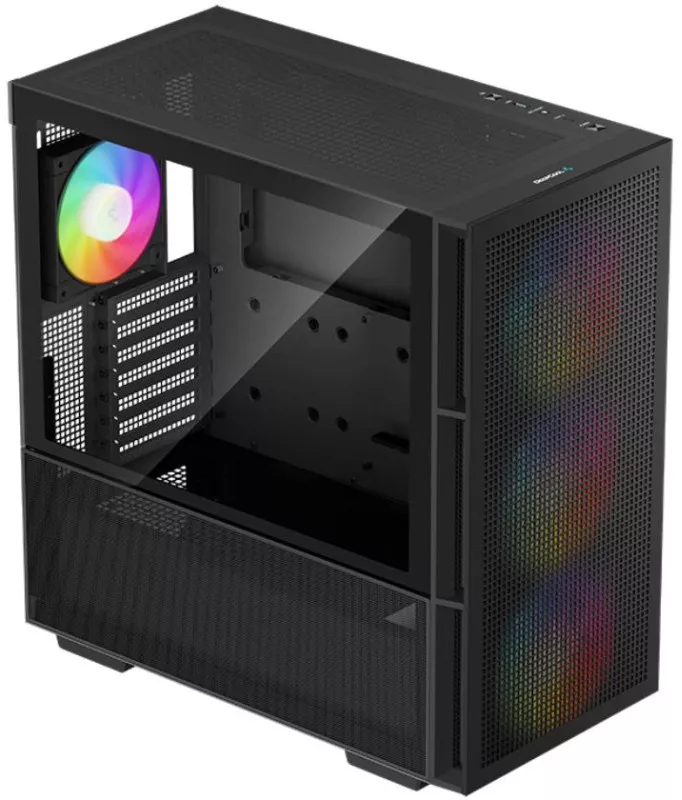 Carcasa Deepcool CH560 ARGB Middle Tower E-ATX/ATX/mATX/mITX Black