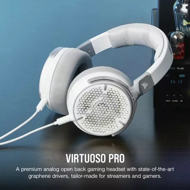Casti Gaming Corsair Virtuoso Pro White CA-9011371-EU