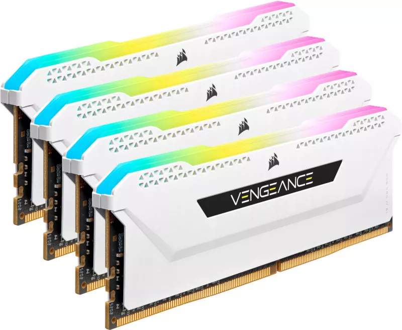 Memorie Corsair Vengeance RGB PRO SL White 64GB DDR4 3200MHz CL16 Quad ...
