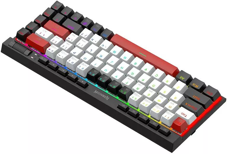 Tastatura Gaming Redragon Magic-Wand Mini PRO RGB Mecanica Red Switch ...