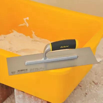 Gletiera profesionala Dekor inox maner ergonomic aluminiu 350 x 120 mm ...