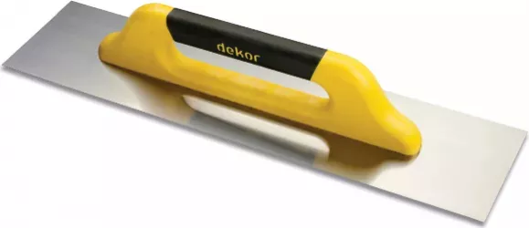 Gletiera profesionala Dekor inox maner inchis ergonomic 500 x 120 mm DK215