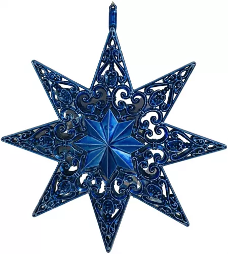 Stea filigran albastru 15 cm tidm_566215532 - cel.ro