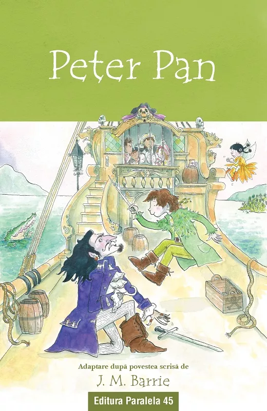 Peter Pan text adaptat 9789734736058 - cel.ro