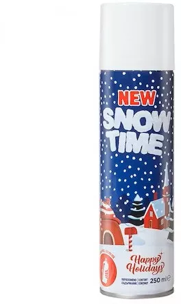 Pachet 5 Spray zapada artificiala alba Snow Time 250 ml la CEL.ro