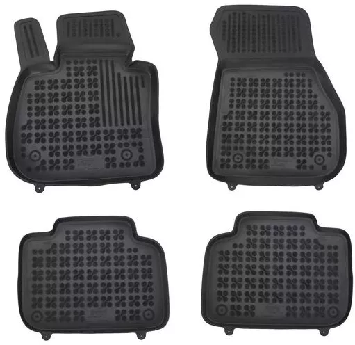 Set covorase auto din cauciuc Bmw X1 F48 06.2015- negru presuri tip tavita - cel.ro