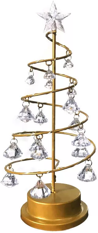 Decoratiune luminoasa pentru camera dormitor model brad Craciun luminat ...