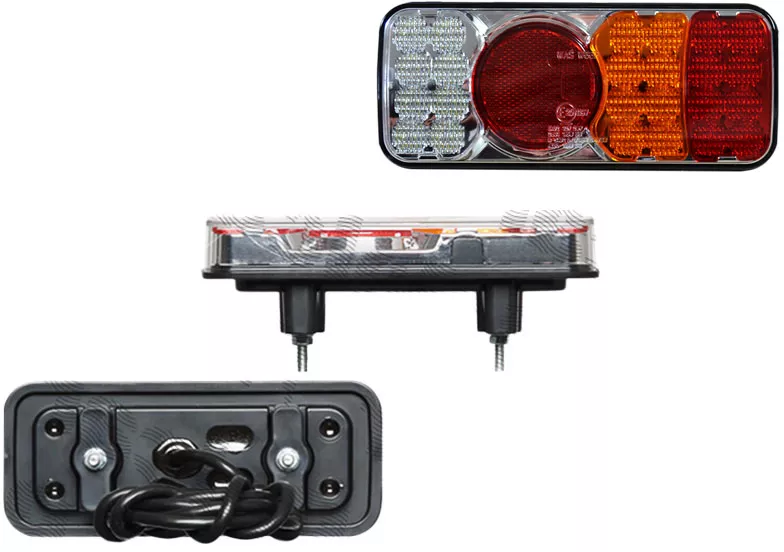 Lampa auto BestAutoVest pentru remorca cu leduri dreapta 12/24V ...