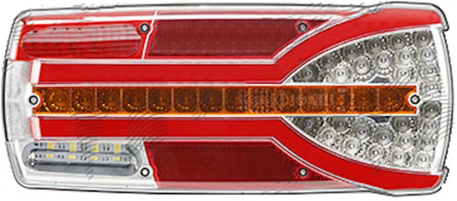 Lampa spate universala partea Dreapta 12/24V 304x132x48mm cu LEDURI cu ...