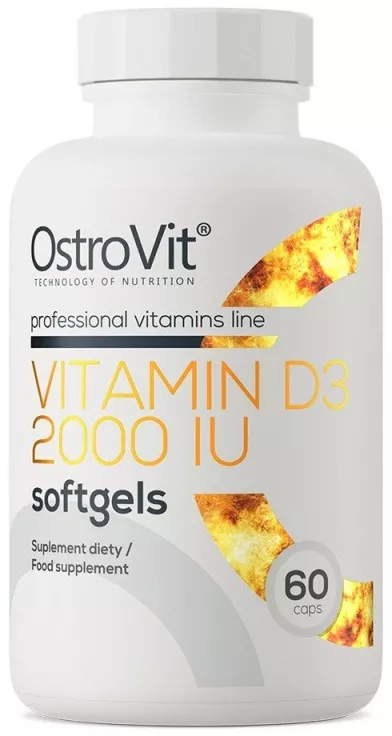 Vitamin D3 2000 UI - 60 Capsule OstroVit lsae_190954915