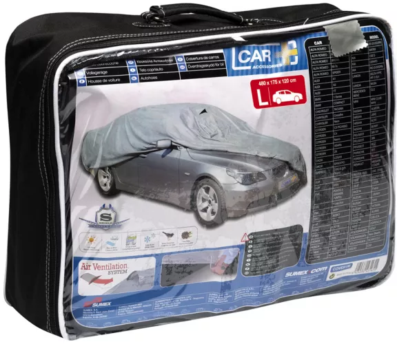 Prelata auto husa exterioara impermeabila L-size 480x175x120cm COVER1L ...