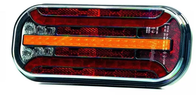 Stop lampa spate cu LED Fristom FT-230 12/24V 214x94x38mm montare surub ...