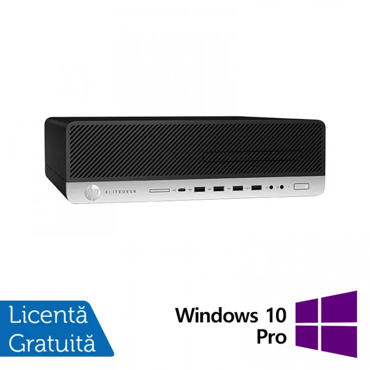 HP ProDesk 800 G4 SFF Intel Core i5-8500 3.00 - 4.10GHz 8GB DDR4 la CEL.ro