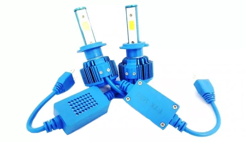 Kit led CREE H4 Albastru Motor Starter ap-cree h4-albastru - cel.ro