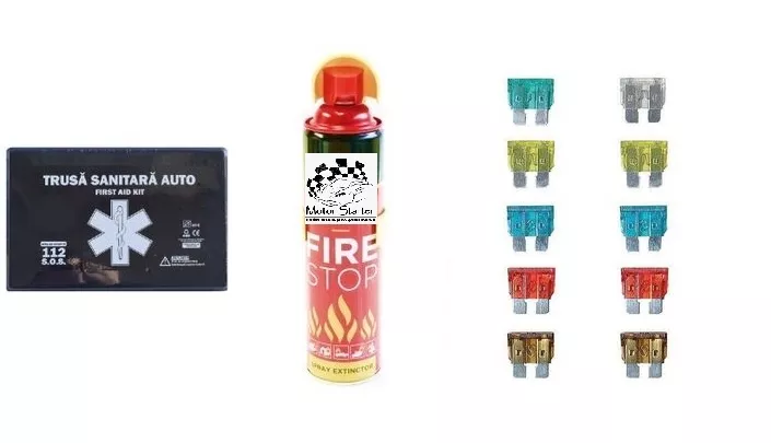 Kit siguranta rutiera Motor Starter&trade 5 ani valabilitate Trusa ...