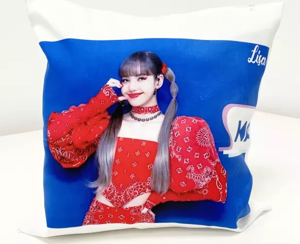Perna lisa blackpink 40 x 40 cm personalizata 1rk_LDA