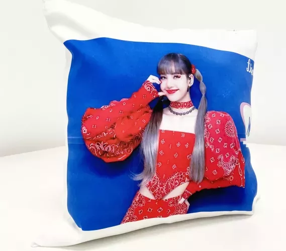 Perna lisa blackpink 40 x 40 cm personalizata 1rk_LDA