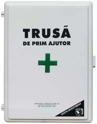 Set Trusa sanitara prim ajutor cu sistem de inchidere cu lacat + Indicator - cel.ro