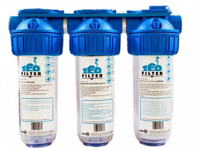 Sistem complet de filtrare a apei Zeo Filter 100 elemente naturale ...