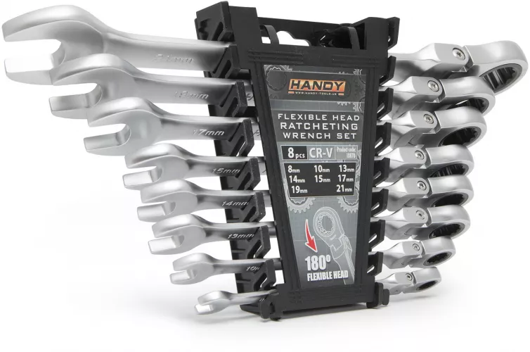 Set Chei fixe cu clichet si cap rabatabil 8 10 13 14 15 17 19 21 mm ...