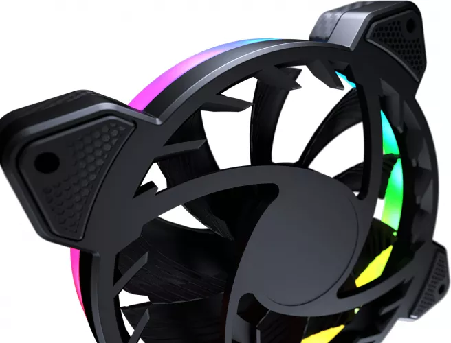 Ventilator / radiator Cougar Vortex VK 120 ARGB 120mm PWM Three Fan Kit ...