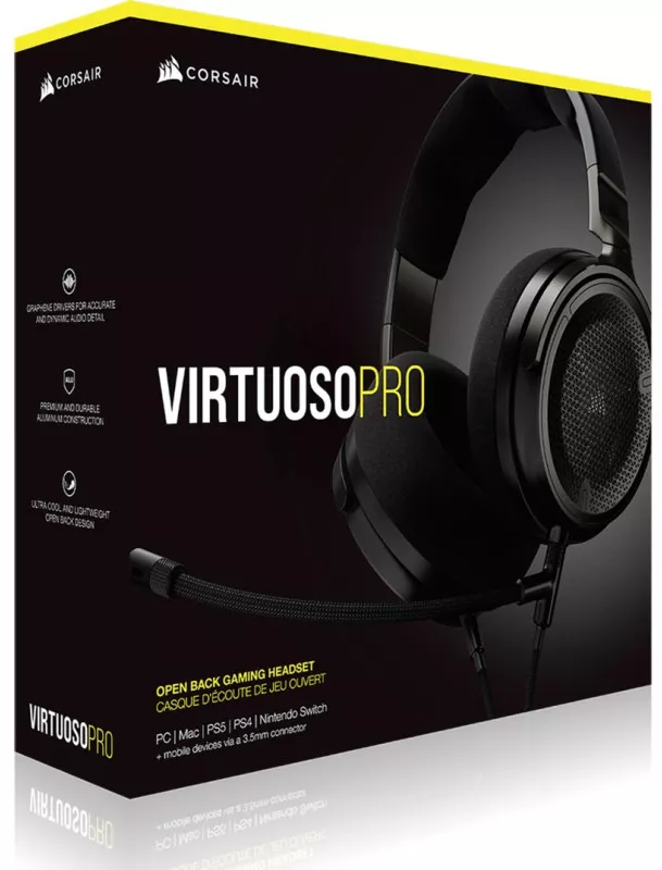Casti Gaming Corsair Virtuoso Pro Carbon