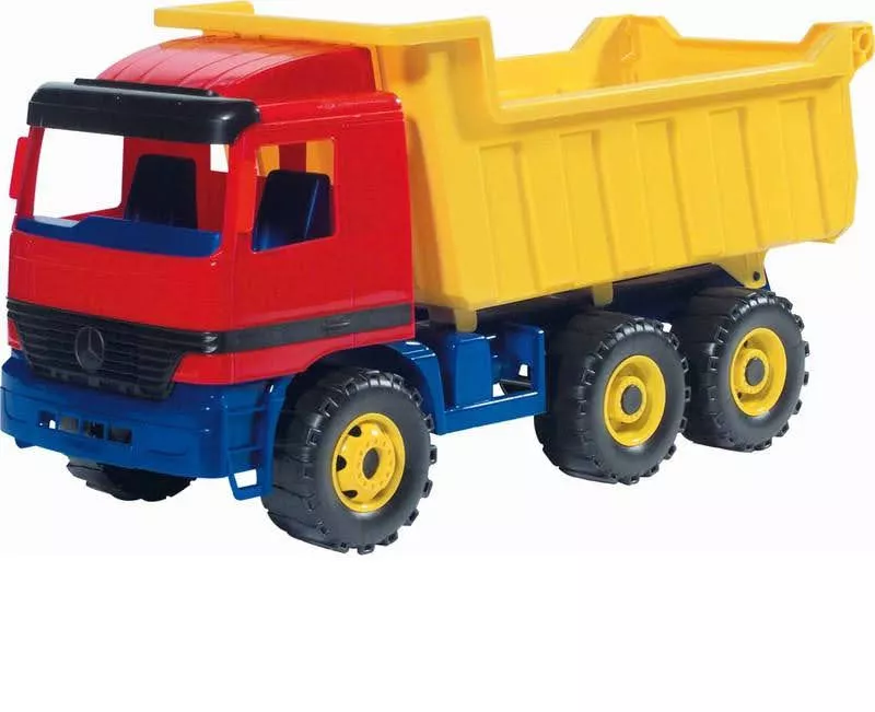 LENA GIGA TRUCKS - BASCULANTA MERCEDES ACTROS GIGANT - 65 CM - 02020 ...