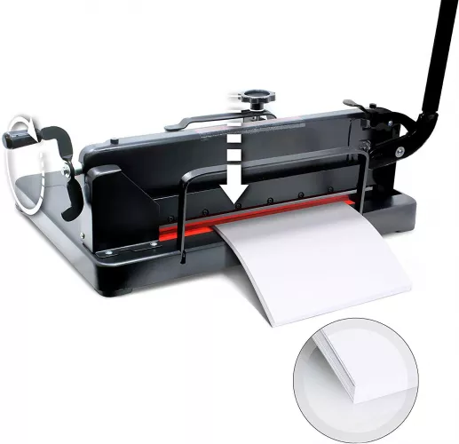 Ghilotina manuala format A3 400 coli Heavy Duty Bright Office 8298 - cel.ro