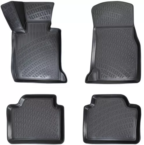 Set covorase auto din cauciuc tip tavita BMW Seria 3 Class IV E46 1997-2006 - cel.ro