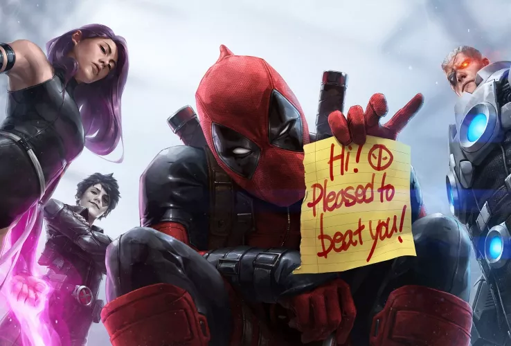 Poster Deadpool Pleased To Beat You 61x90cm poster149