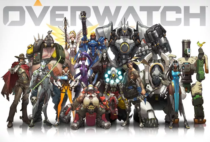 Poster Overwatch Heroes 61x90cm poster267