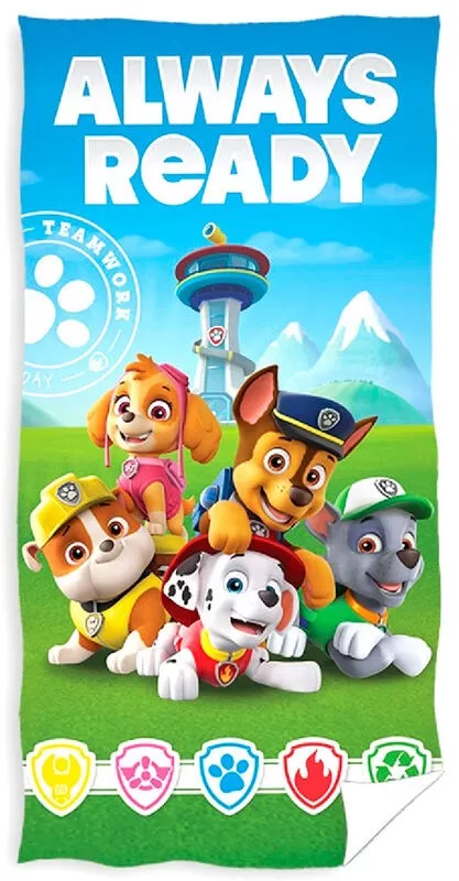 Prosop Paw Patrol Always Ready 140x70cm 8435631308799 - cel.ro
