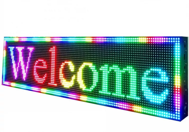 Panou Led de Exterior Programabil/Reclama Luminoasa 100x40 RGB 1351 ...