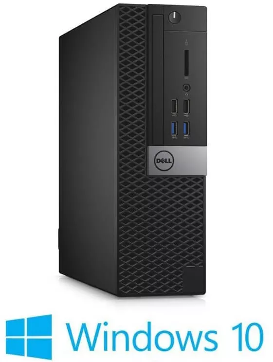 Calculatoare Dell OptiPlex 3046 SFF Quad Core i5-6500 8GB DDR4 SSD Win ...