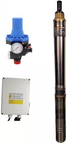 Pompa submersibila Rotor 3stm2-11 750W Debit 3m³ /h Adancime 39m Panou ...