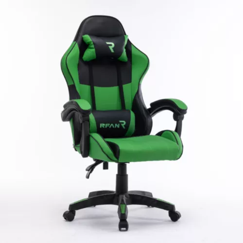 Scaun de gaming Tron Thrones Boc-730 Verde/Negru