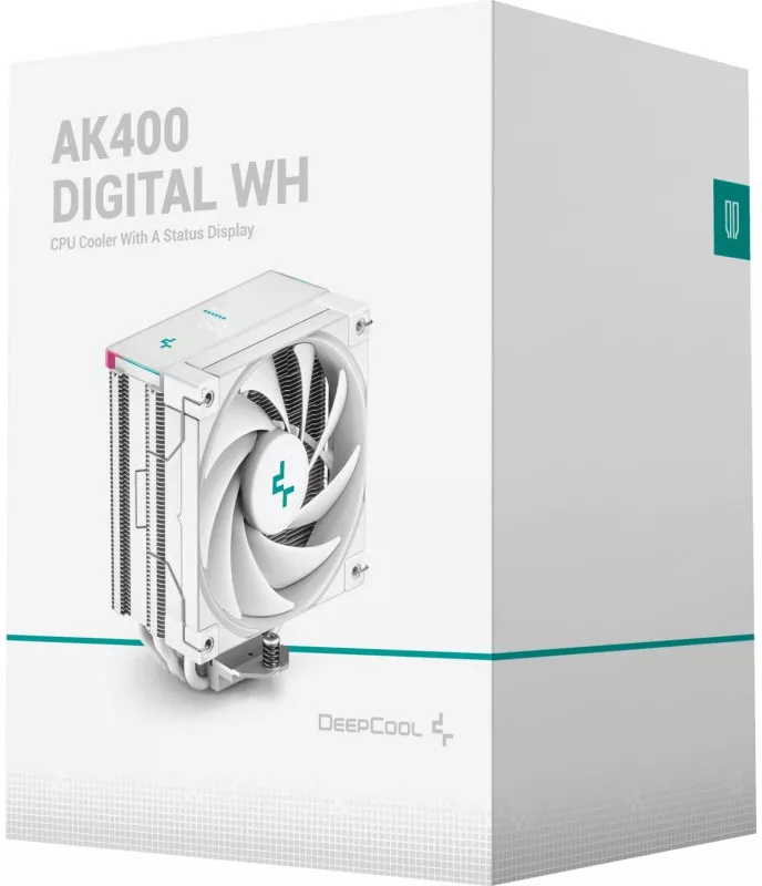 Cooler CPU Deepcool AK400 Digital White r-ak400-whadmn-g - cel.ro