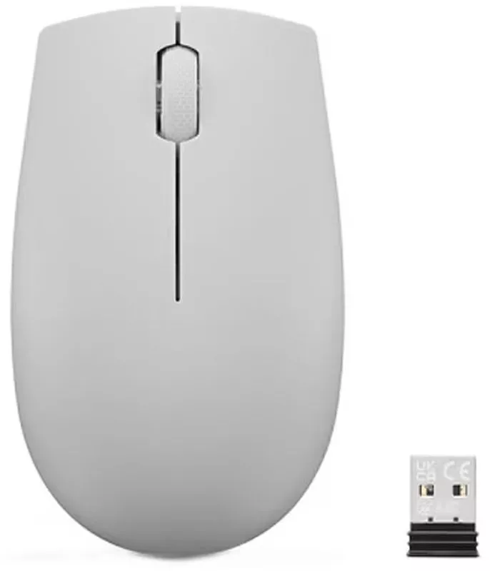 Mouse Lenovo 300 Wireless Compact Mouse Arctic Grey GY51L15678 - cel.ro